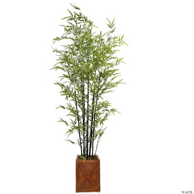 Vintage Home Artificial Faux Real Touch 6.75 Feet Tall Bamboo Tree With ...
