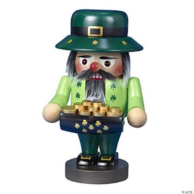 Steinbach Irish Gnome Nutcracker Holiday Decoration-10 | Oriental Trading