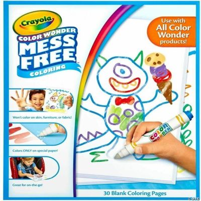 Crayola™ Color Wonder Drawing Paper-30 Sheets Mass Free Playing Time