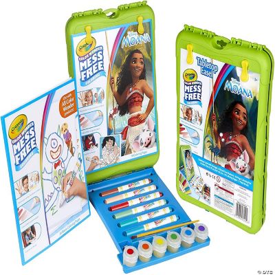 Crayola Color wonder Moana Travel Easel With 30 Bonus pages, Full size ...