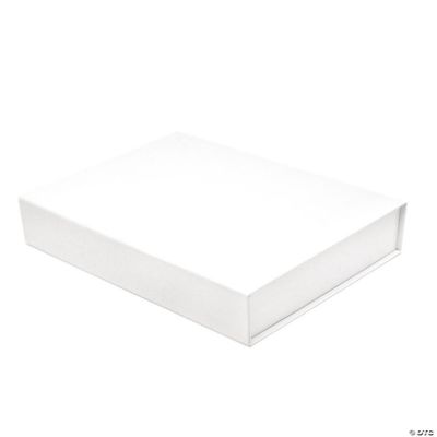 Prime Line Packaging- White Collapsible Boxes with Lid Closure in Bulk ...
