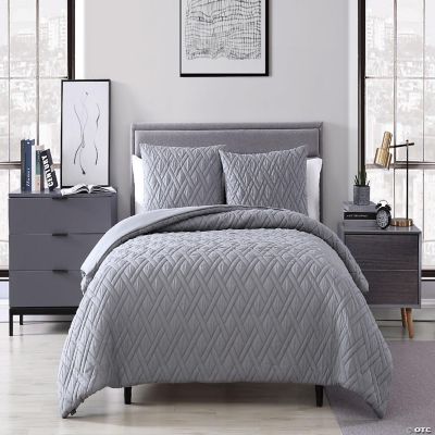 The Nesting Company Larch Bedding Collection Queen Size Embossed ...