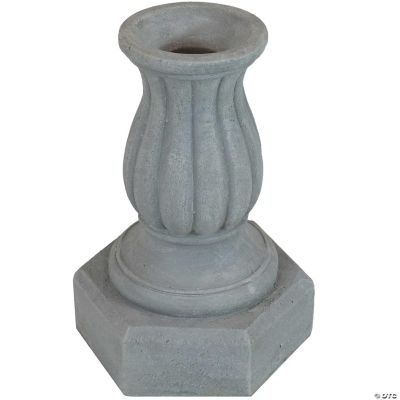Sunnydaze Contemporary Pillar Indoor/Outdoor Column-Style Gazing Globe ...