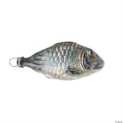 Marolin 2011063B German Glass Orn Mini Ornament Christmas Carp ...