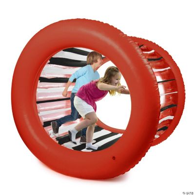 hoovyproducts - Inflatable XL Fun Roller, Red | Oriental Trading