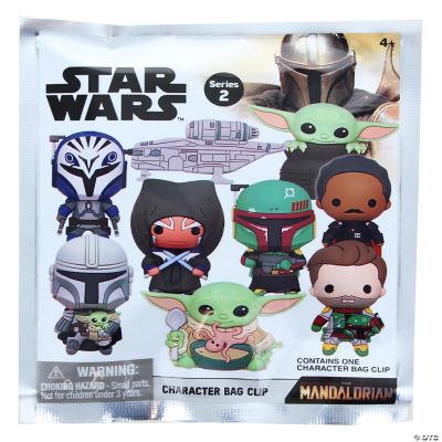 Star Wars Mandalorian Series 2 3D Foam Bag Clip One Random