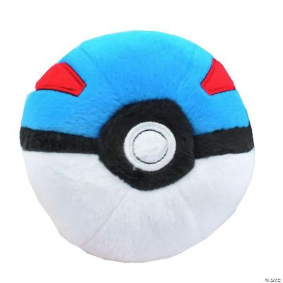 Pokemon Poke Ball 5-Inch Plush - Great Ball | Oriental Trading