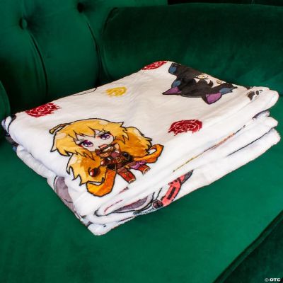 RWBY Cute Chibis 50 x 60 Inch Fleece Throw Blanket | Oriental Trading