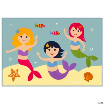 Wildkin Mermaids 3x5 Rug