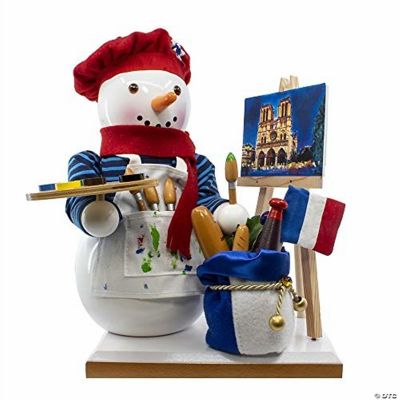 Steinbach ES200 French Snowman Nutcracker, 11.2 inches