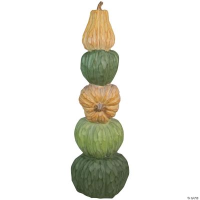 3.5' Five Tiered Stacked Pumpkins Thanksgiving Decor | Oriental Trading