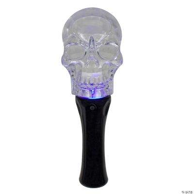 9" LED Transparent Multi-Function Halloween Skull Light | Oriental Trading