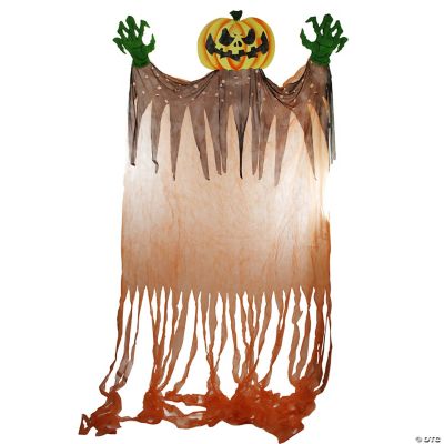 11' Scary Hanging Jack-O-Lantern Halloween Decoration | Oriental Trading