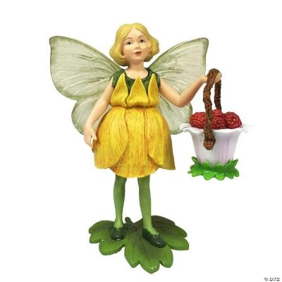 Flower Fairies Secret Garden FF1002 Buttercup Fairy w Raspberry Basket ...