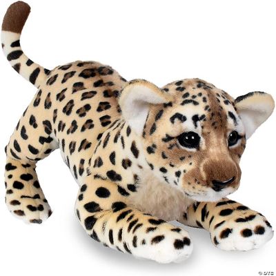 Real Planet Leopard Cub Tan/Black 23.6 Inch Realistic Soft Plush ...