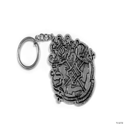 Harry Potter Hogwarts Crest 3 Inch Diecast Keychain | Oriental Trading