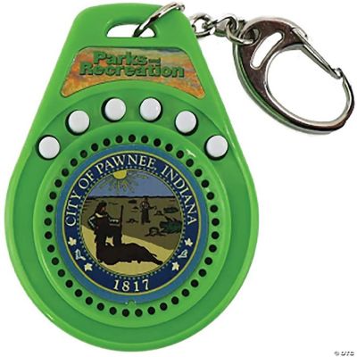 World's Coolest Parks & Rec Talking Keychain 6 Quotes | Oriental Trading