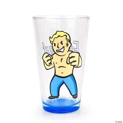 Fallout Collectibles Fallout Vault Boy Pint Glass 16 Ounces Xbox One Gift