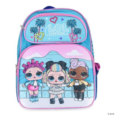 LOL Surprise Beach Day 16 Inch Backpack With Printed Straps