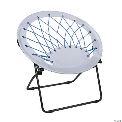 Zenithen Bungee Round Folding Dish Saucer Chair For Bedroom, Kids, Dorm ...