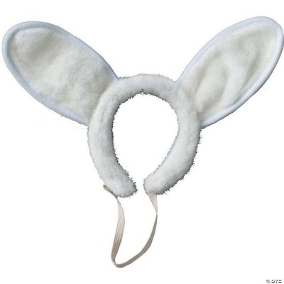 White Bunny Ears Headband | Oriental Trading