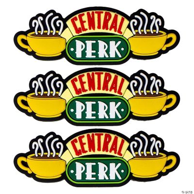 Friends Central Perk Logo 3D Foam Magnet Lot of 3 | Oriental Trading