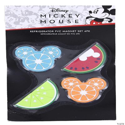 Disney Mickey Mouse Fruit Magnets Set of 4 | Oriental Trading