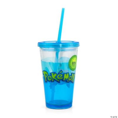 Pokemon Carnival Cup With Glitter and Confetti Featuring Squirtle 16oz ...