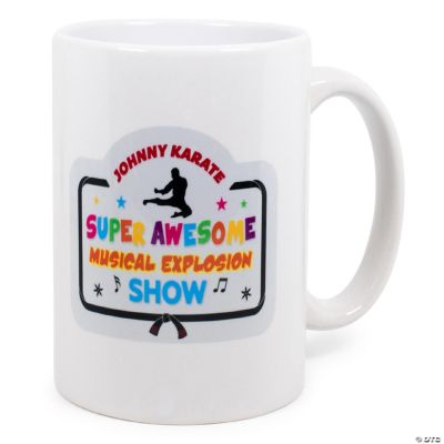 Parks and Recreation Johnny Karate Ceramic Mug Holds 11 Ounces