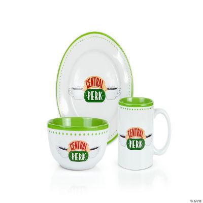Friends Central Perk Coffee House Dining Set Collection 3-Piece Dinner ...