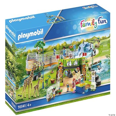 Playmobil 70341 Large City Zoo 213 Piece Building Set | Oriental Trading