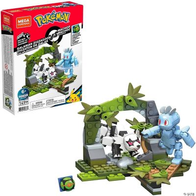 Pokemon Mega Construx 149 Piece Building Set Galarian Zigzagoon vs ...