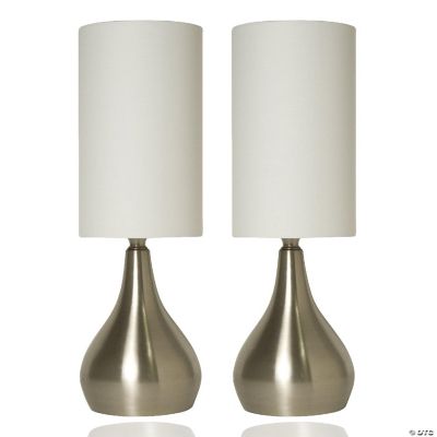 Light Accents - Touch Table Lamp 18 Inches Tall with 3-way Touch Dimmer ...