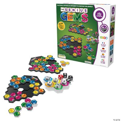 Genius Gems Puzzles Family Board Game | Oriental Trading