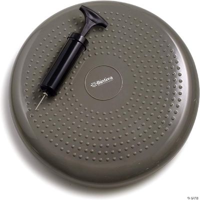 Bintiva Stability Wobble Cushion - Grey | Oriental Trading
