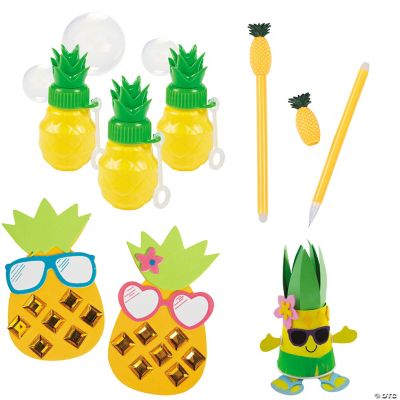 Perfect Pineapple Craft Kit Assortment - Makes 48