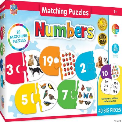 MasterPieces Numbers Matching Puzzle | Oriental Trading