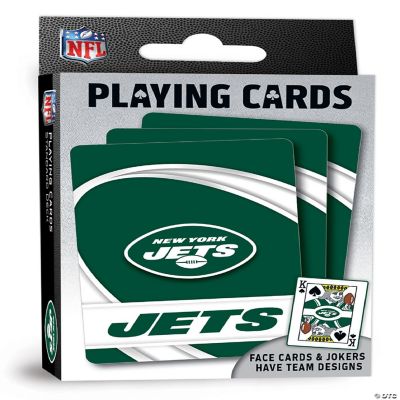 MasterPieces New York Jets Playing Cards | Oriental Trading