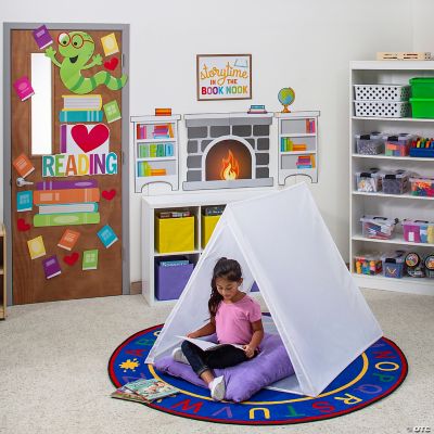 Book Nook Reading Corner Tent Kit - 31 Pc.