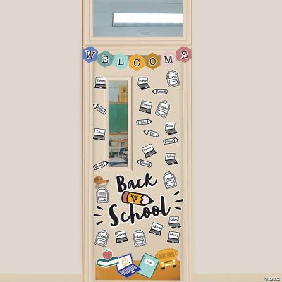 Welcome Back to School Door Decorating Kit - 52 Pc.