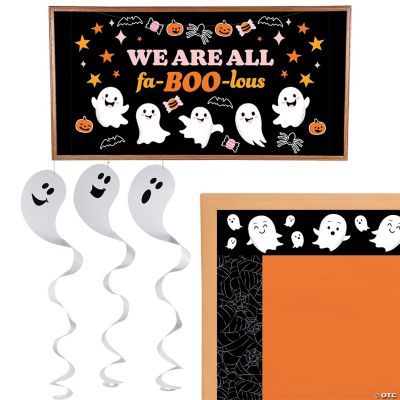 Halloween Ghost Classroom Decorating Kit - 74 Pc. | Oriental Trading