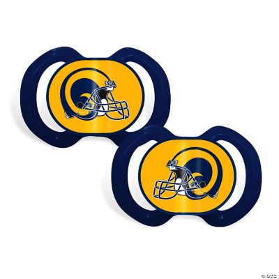 MasterPieces Los Angeles Rams 2-Pack Pacifier Vintage | Oriental Trading