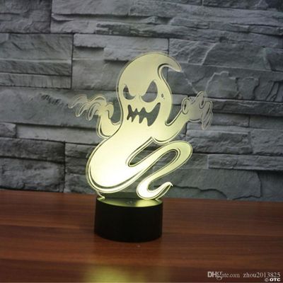 Flash 3D Light Halloween - Ghost