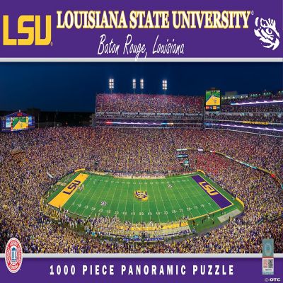 LSU Tigers - 1000 Piece Panoramic Jigsaw Puzzle | Oriental Trading
