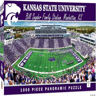 MasterPieces Panoramic Puzzle - NCAA Kansas State Wildcats Center View ...