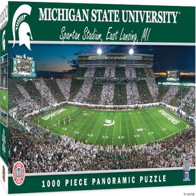 MasterPieces Sports Panoramic Puzzle - NCAA Michigan State Center View ...