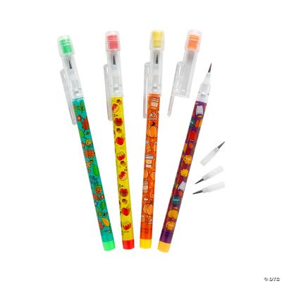 Fall Stacking Point Pencils - 24 Pc. | Oriental Trading