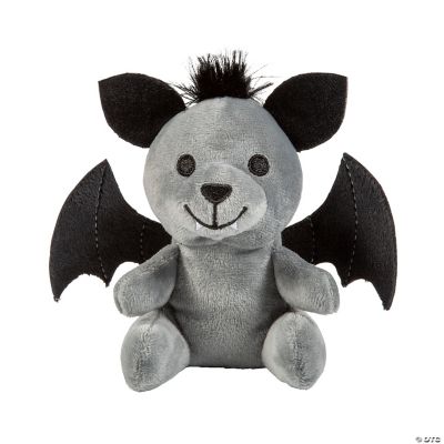 5" Black & Gray Stuffed Bears with Bat Wings & Ears - 12 Pc. | Oriental ...