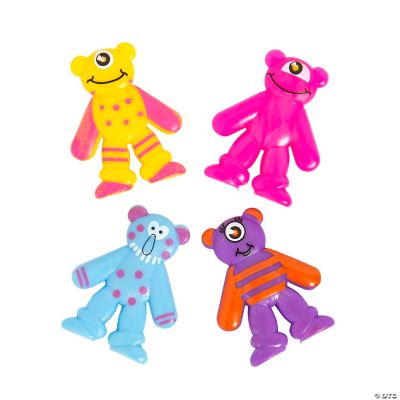 Bulk 48 Pc. Mini Halloween Monster Bears | Oriental Trading