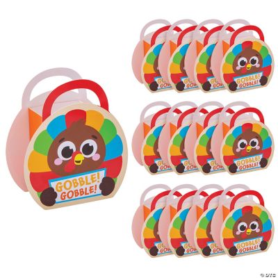 Turkey Favor Boxes - 12 Pc. - Discontinued